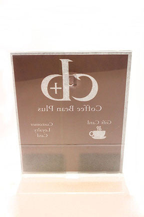 Two Gift Card Acrylic Display Stand – Booker Gift Card Store
